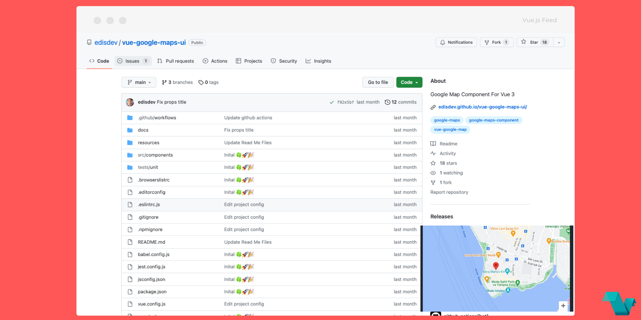 Vue-google-maps-ui : Google maps X Vue 3 - Vue.js Feed