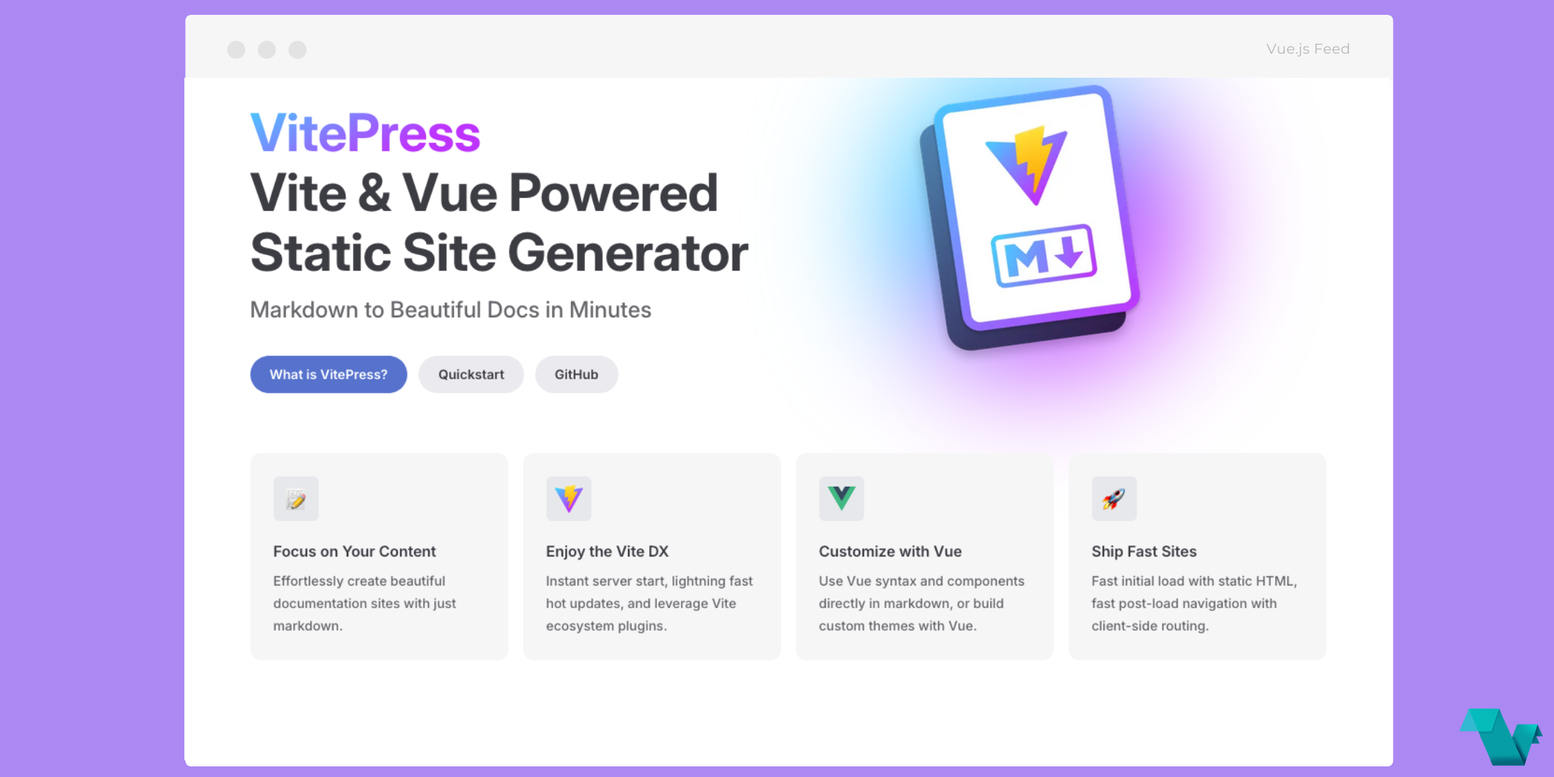 VitePress 1.0: It's Official - Vue.js Feed